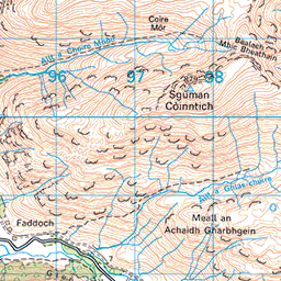 Dornie, River Glennan and Carr Brae circuit - Route Map
