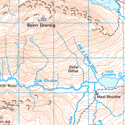 Beinn Dronaig, Attadale - Route Map