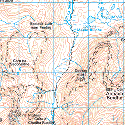 Beinn Dronaig, Attadale - Route Map