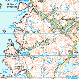 Suilven - Route Map