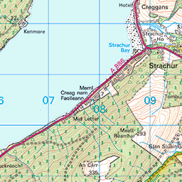LL&C Way: Strachur to Lochgoilhead - Route Map