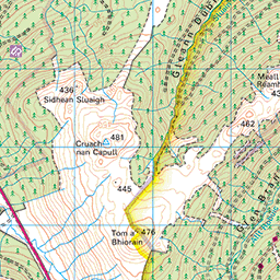 LL&C Way: Strachur to Lochgoilhead - Route Map