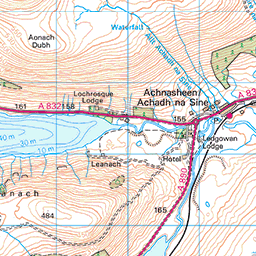 Fionn Bheinn, Achnasheen - Route Map