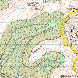 LL&C Way: Strachur to Lochgoilhead - Route Map