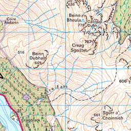 LL&C Way: Strachur to Lochgoilhead - Route Map