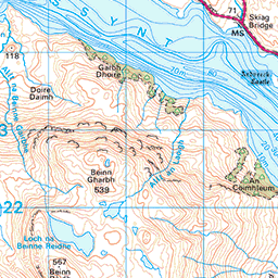 Suilven - Route Map