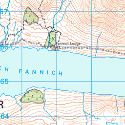 Fionn Bheinn, Achnasheen - Route Map