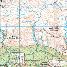 Loch Oich circuit, Invergarry - Route Map
