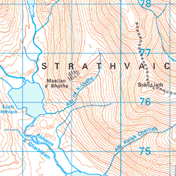 Beinn Enaiglair, Braemore Junction - Route Map