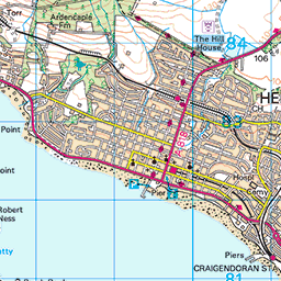 Balloch to Helensburgh - Route Map