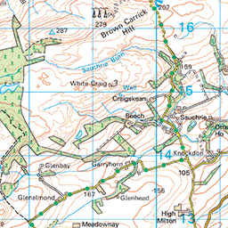 Ayrshire Coastal Path 6: Dunure to Ayr - Route Map