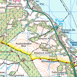 Balloch to Helensburgh - Route Map
