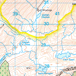 Ben More and Stob Binnein - Route Map