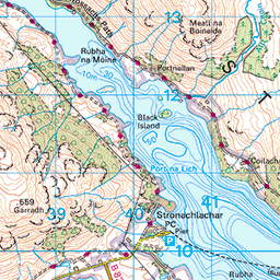 Loch Katrine - Route Map