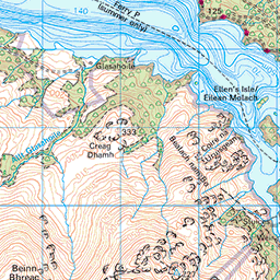 Loch Katrine - Route Map