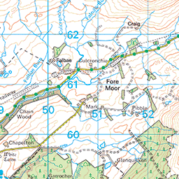 Cairnsmore of Fleet, near Newton Stewart - Route Map