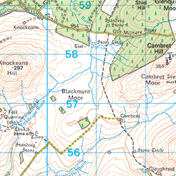 Sandgreen circular, Gatehouse of Fleet - Route Map