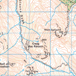 Glen Ogle Trail, Lochearnhead - Route Map