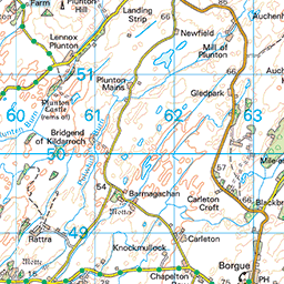 Sandgreen circular, Gatehouse of Fleet - Route Map