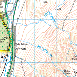 The Fara, Dalwhinnie - Route Map