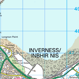 River Ness and Caledonian Canal circuit, Inverness - Route Map