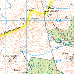 Feshiebridge, Uath Lochans and Loch Insh - Route Map