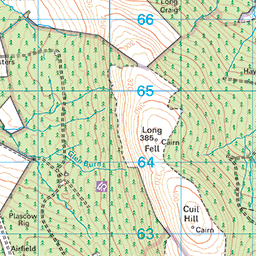 Criffel circuit from New Abbey - Route Map