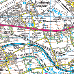 Water of Leith: Balerno to Slateford - Route Map
