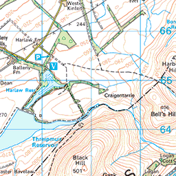 Water of Leith: Balerno to Slateford - Route Map