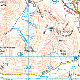 Ward Hill and the Dwarfie Stane, Hoy - Route Map