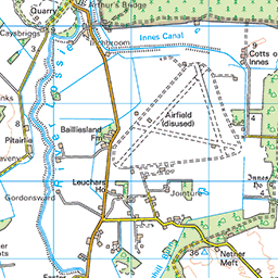 Burghead to Lossiemouth - Route Map