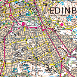 Water of Leith: Slateford to Leith - Route Map