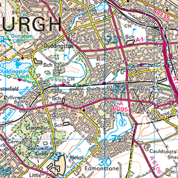 Water of Leith: Slateford to Leith - Route Map