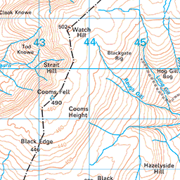 Cross Border Trail, Newcastleton - Route Map