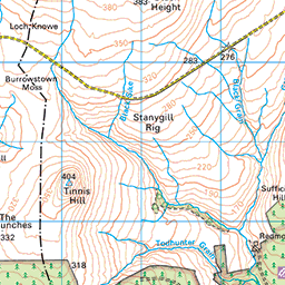Cross Border Trail, Newcastleton - Route Map