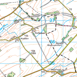 River Teviot and Roxburgh circuit, Kelso - Route Map