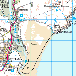 Udny Station to Ellon - Route Map