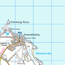 St Combs to Rattray Head - Route Map