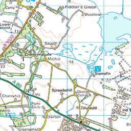 St Combs to Rattray Head - Route Map