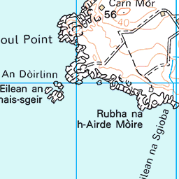 Turnaichaidh and Machir Bay, Kilchoman - Route Map