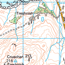 Treshnish Coast and the Whisky Cave - Route Map