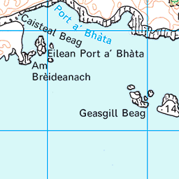 Livingstone Walk - Ulva - Route Map
