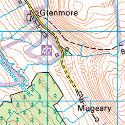 Portree Forest and bay - Route Map