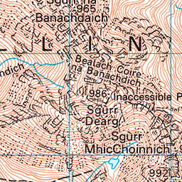 Loch Coruisk circuit (access by boat) - Route Map