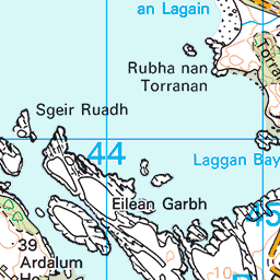 Livingstone Walk - Ulva - Route Map