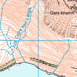 Loch Coruisk circuit (access by boat) - Route Map