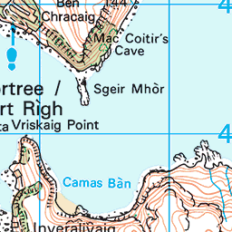 Portree Forest and bay - Route Map