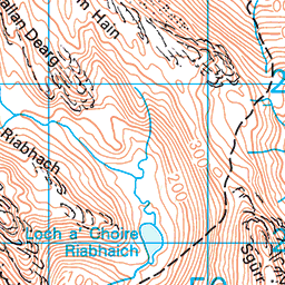 Loch Coruisk circuit (access by boat) - Route Map