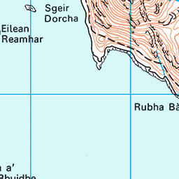 Loch Coruisk circuit (access by boat) - Route Map