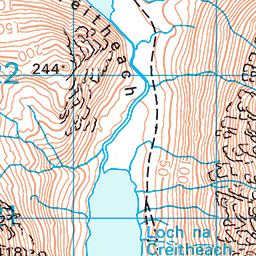Loch Coruisk circuit (access by boat) - Route Map